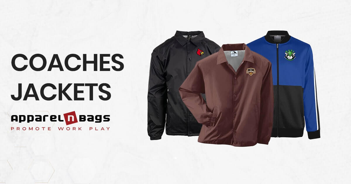 Custom Coaches Jacket | Shop Embroidered Coaches Jackets