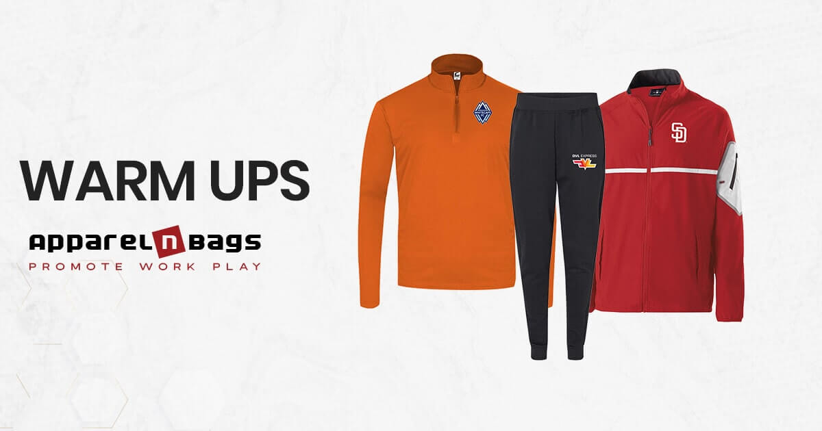 Design Custom Warm up Suits & Personalized Warmup Jackets