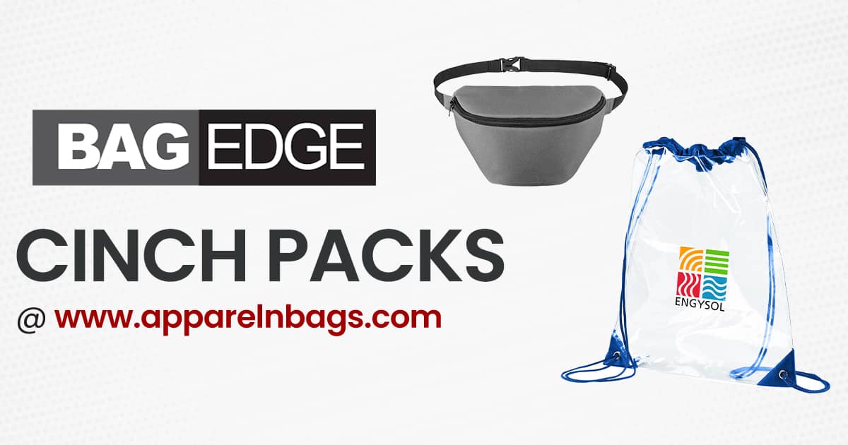 Buy Wholesale BAGedge Cinch Packs - Custom BAGedge PVC Packs