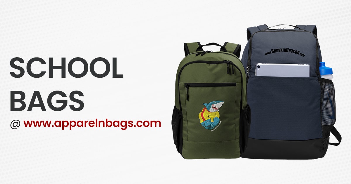 Shop Stylish Design Custom School Backpacks | ApparelnBags