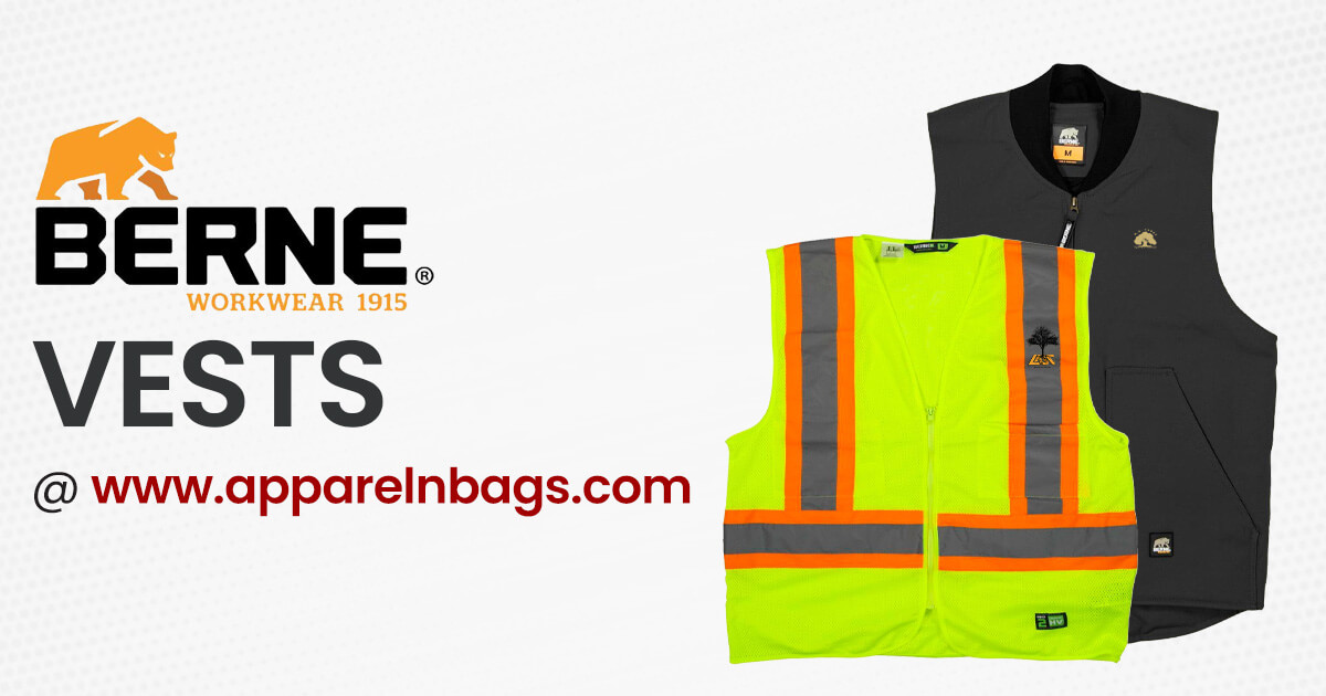 Shop Berne Vests Wholesale - Custom Berne Workwear Vests