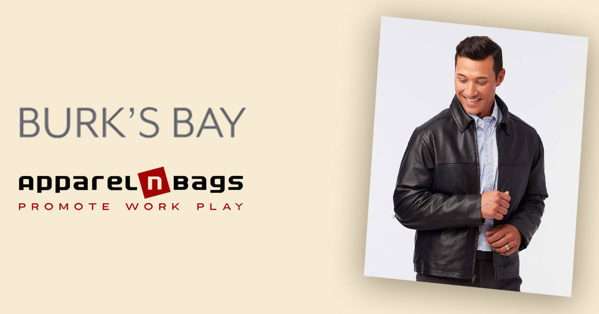Custom burk's bay leather jacket in bulk | ApparelnBags