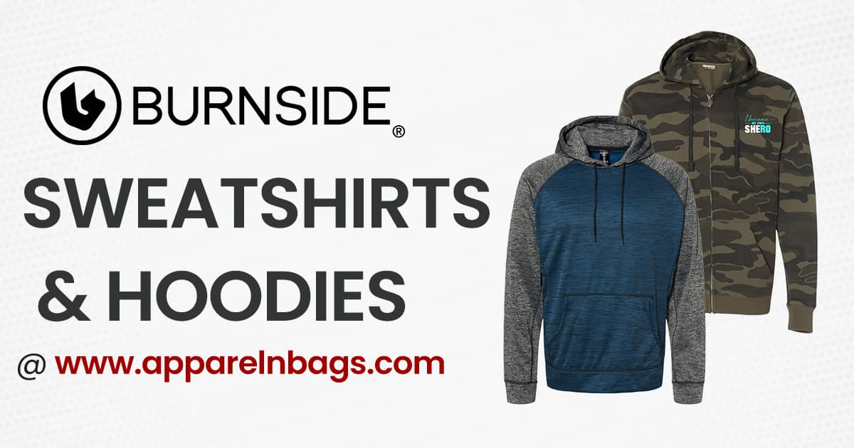 Wholesale Burnside Sweatshirts - Burnside Hooded Pullover