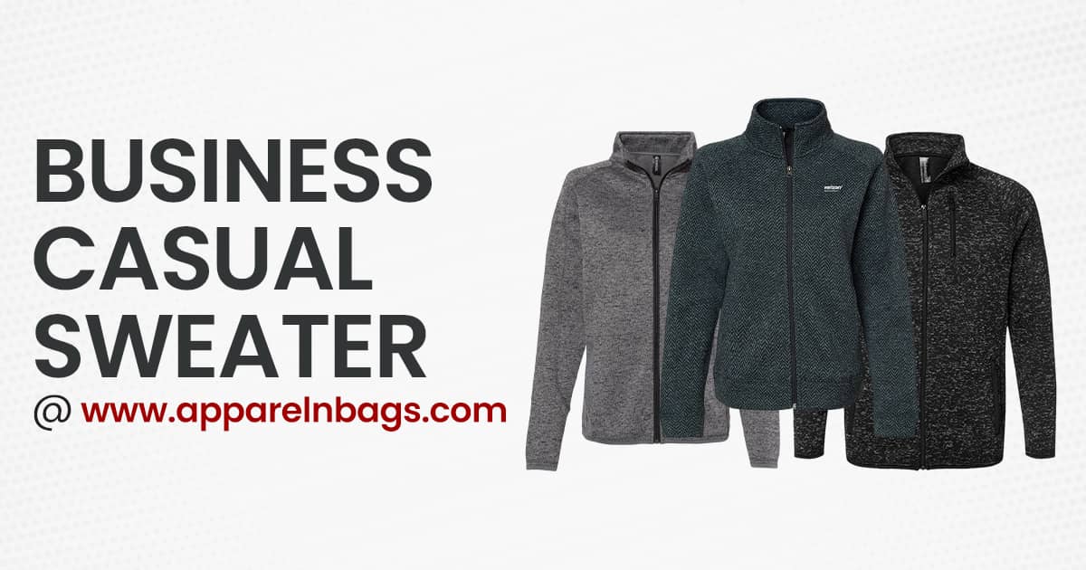 Custom Business Casual Sweater | Business Casual Cardigan