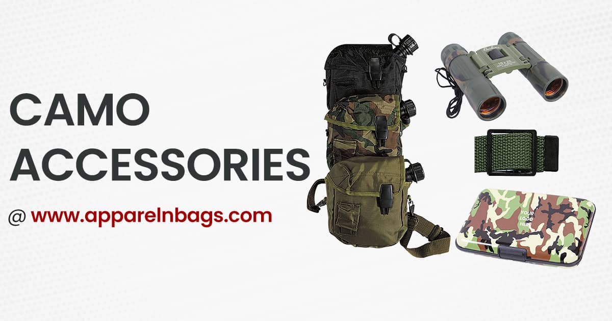 Shop Camo Accessories for Men & Women | ApparelnBags