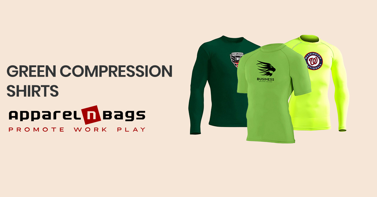 Green Compression Shirt | Green Long Sleeve Compression Shirt