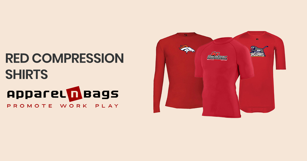 Wholesale Red Compression Shirts