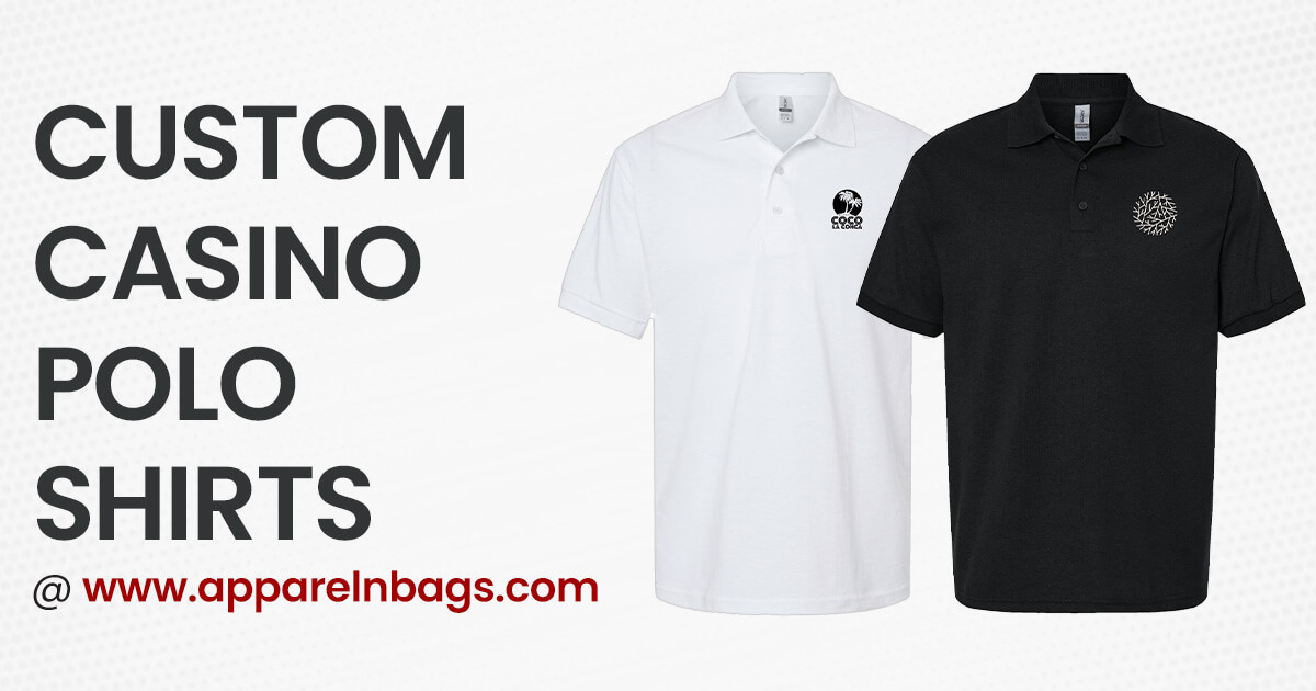Shop Stylish Custom Casino Polo Shirts for Men and Women