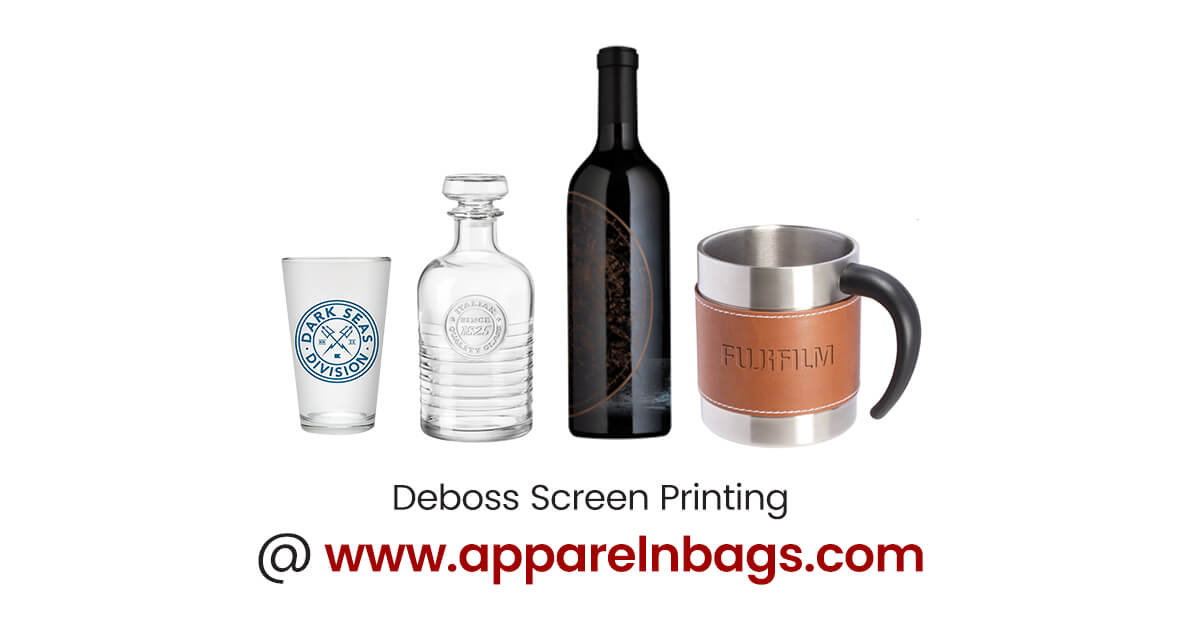 Buy Custom Deboss And Screen Printing Decoration Method