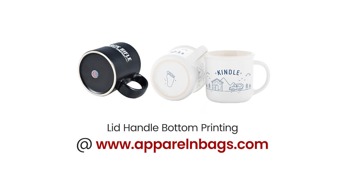 Lid, Handle, Bottom Imprint Decoration Method - Apparelnbags