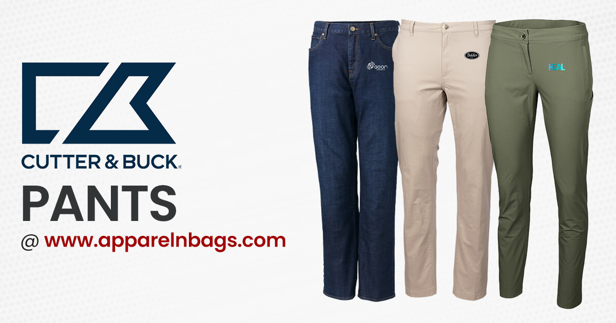 Custom Cutter and Buck Pants for Men & Women | ApparelnBags