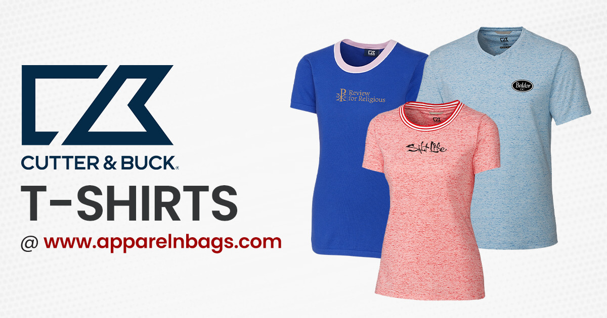 Custom Cutter and Buck Shirts for Men & Women | ApparelnBags