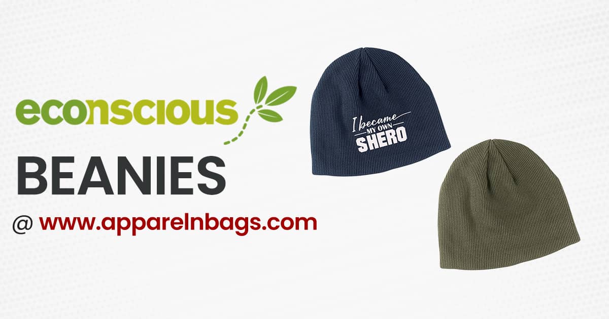 Shop Wholesale Econscious Beanies - Econscious Print Beanies