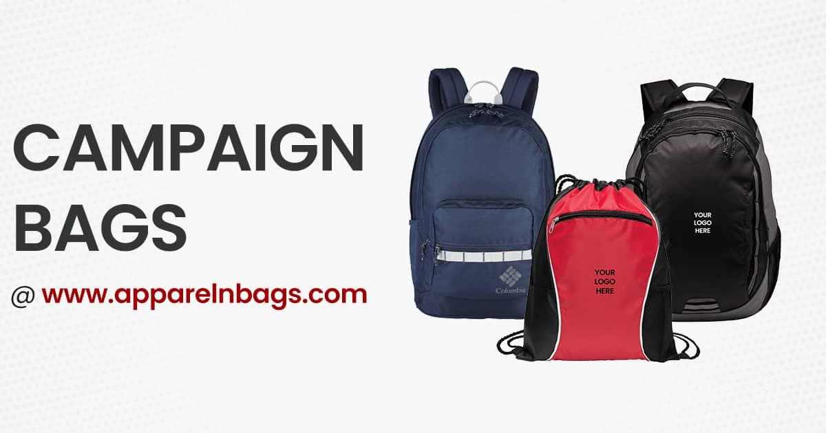 Shop Custom Political Campaign bags & Campaign Backpack
