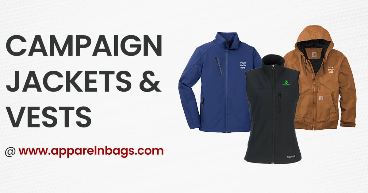 Shop Custom Political Campaign vests and Campaign Vests