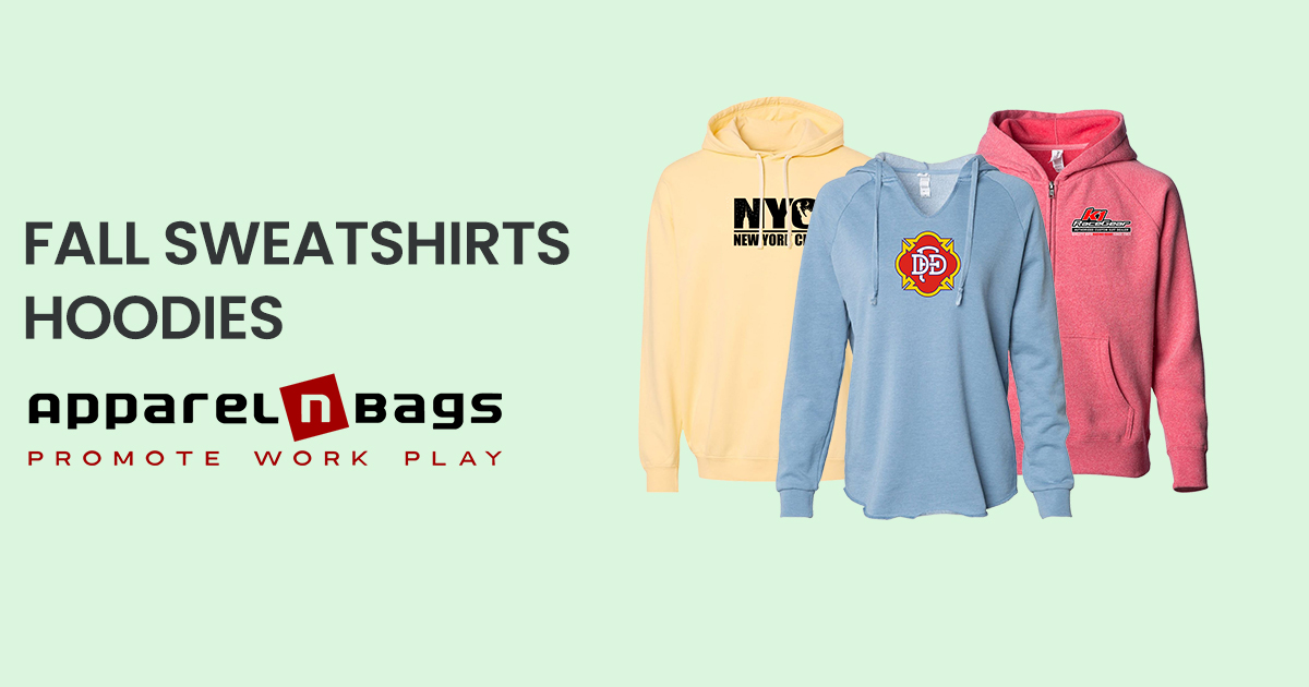 Shop Custom Fall Sweatshirts | Fall Hoodies at ApparelnBags