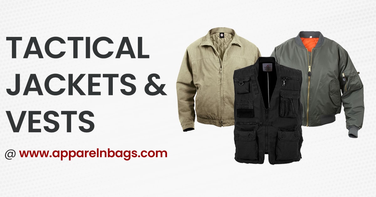 Shop Custom Military Tactical Jackets & Vests for Men & Women