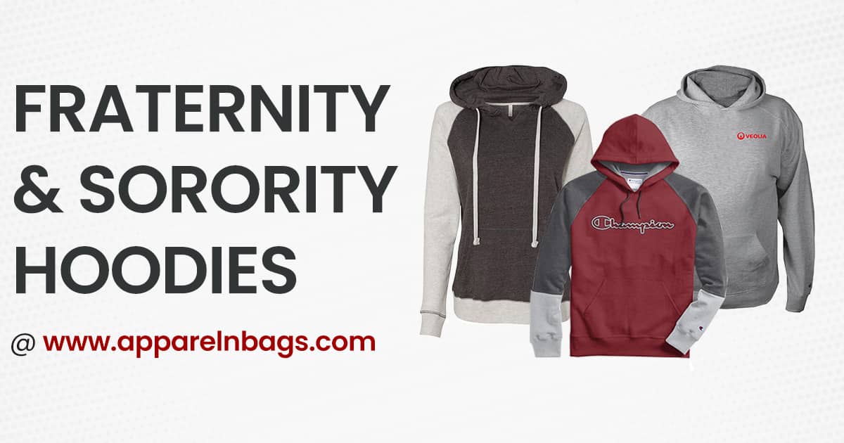 Fraternity & Sorority Custom Hoodies | ApparelnBags.com