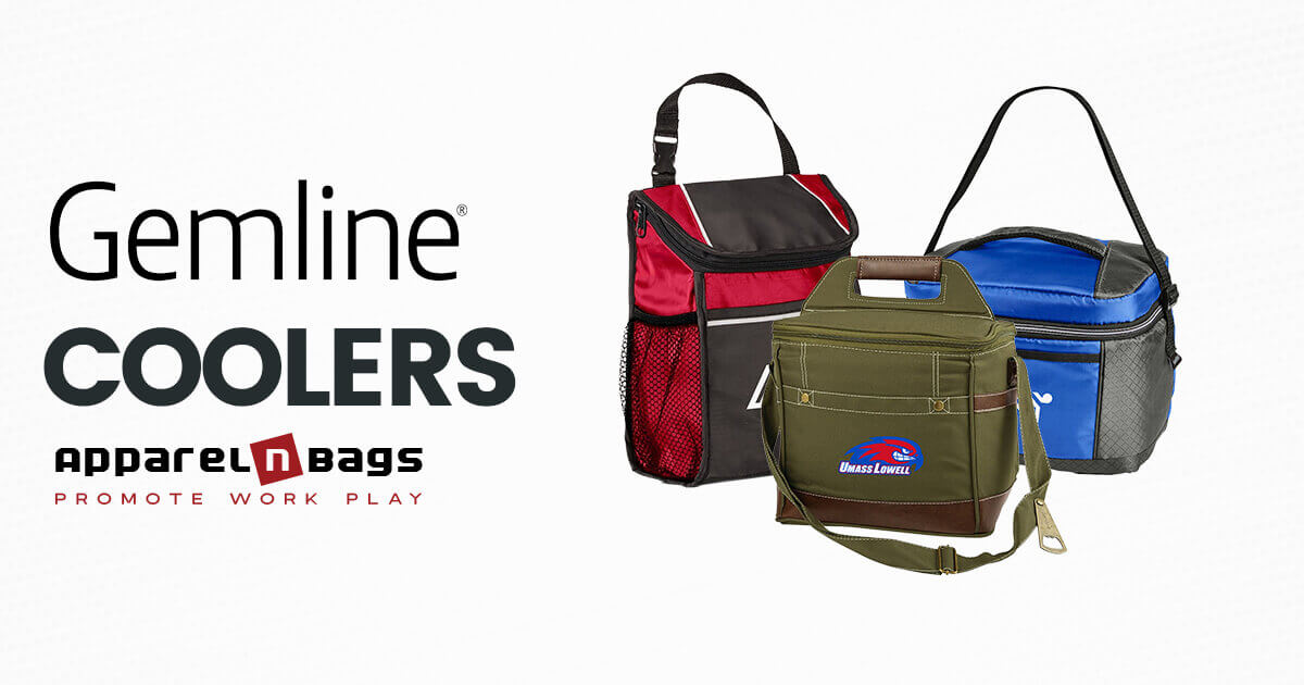 Shop Custom Gemline Cooler Bags - Gemline Coolers in Bulk