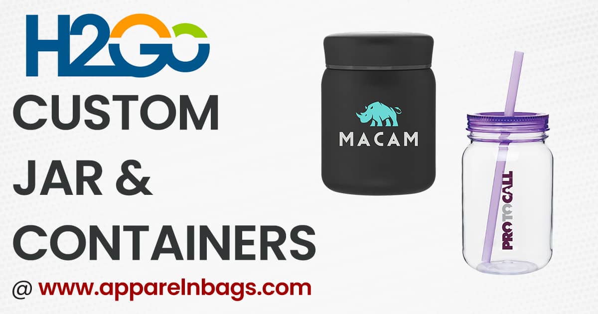 Shop H2GO Custom Jars and Containers - H2GO Tupperware