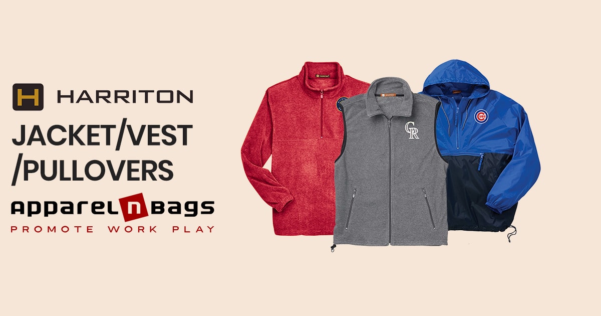 Shop Harriton Jackets Wholesale Collection | Apparelnbags