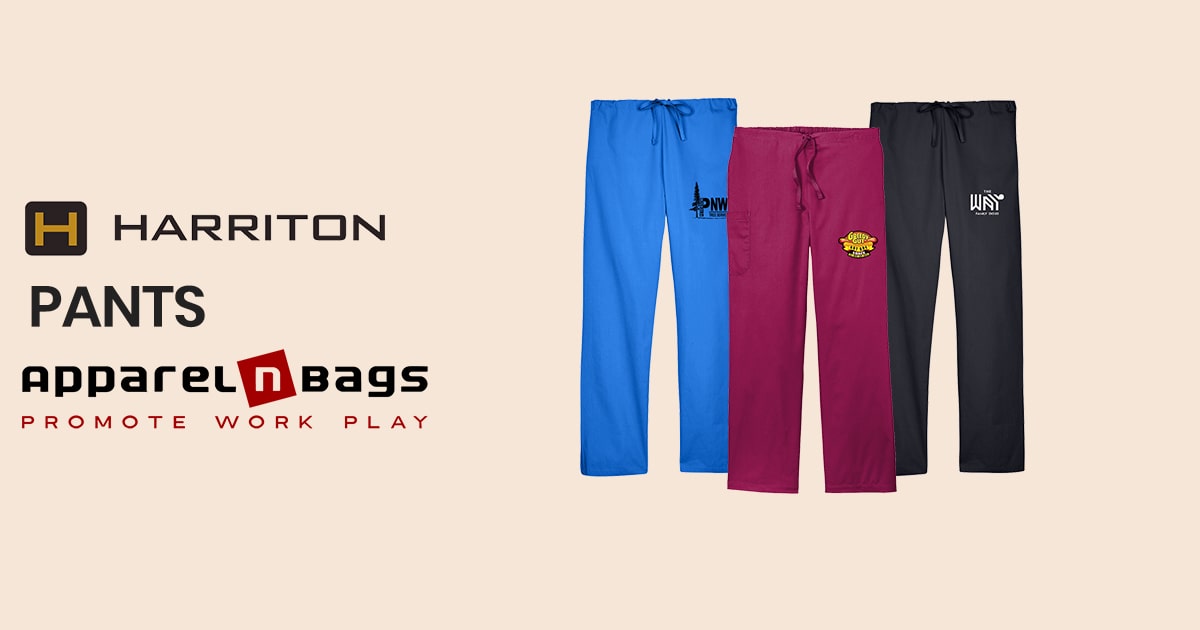 Shop Wholesale Harriton Pants Collection | Apparelnbags