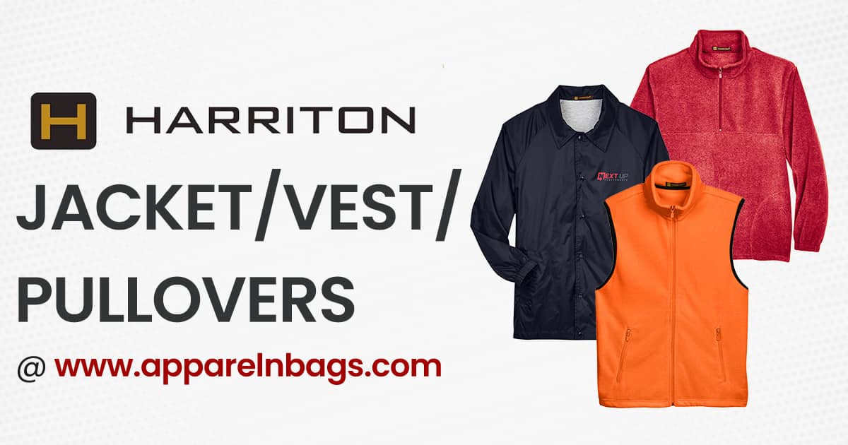 Shop Harriton Jackets Wholesale Collection | Apparelnbags