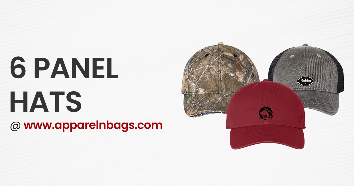 Design Custom 6 Panel Hats | Wholesale Six Panel Hats