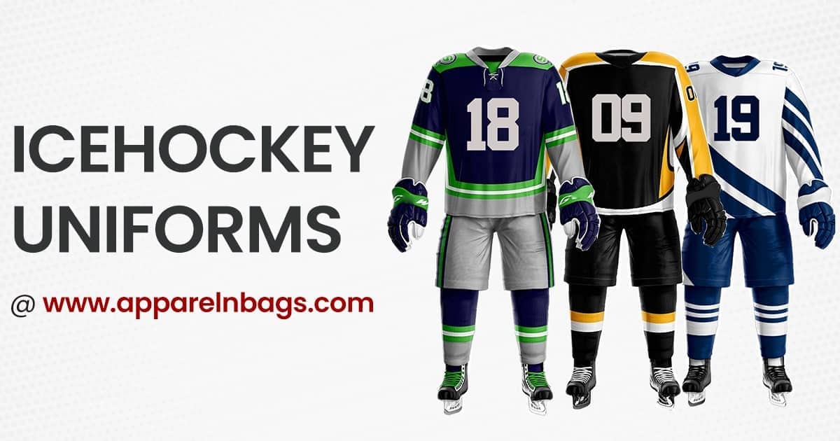 Shop Men's Ice Hockey Clothing - Ice Hockey Uniforms in Bulk