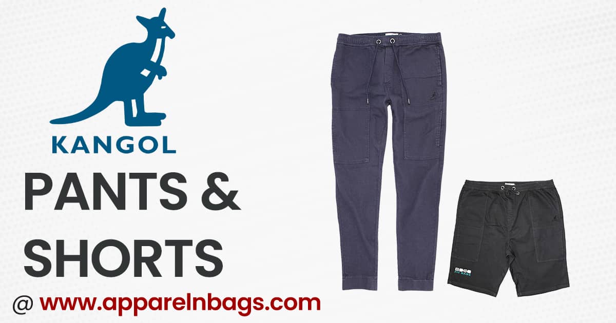 Kangol Pants and Shorts at Wholesale prices - ApparelnBags