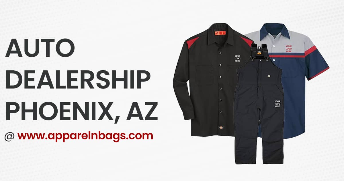 shop auto dealership uniforms phoenix, arizona