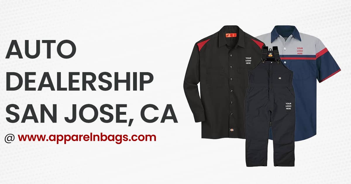 Shop Auto Dealership Uniforms San Jose, California