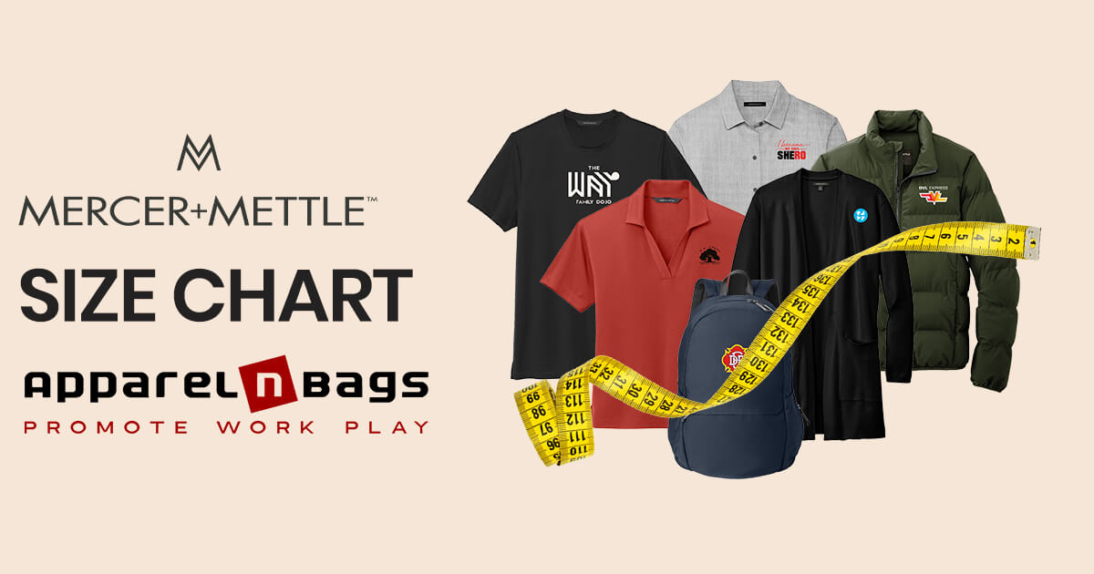 Mercer Mettle Size Chart | Mercer+Mettle Clothing Fit Guide