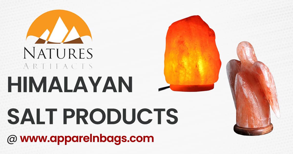 Natural Himalayan Salt Products at ApparelnBags.com