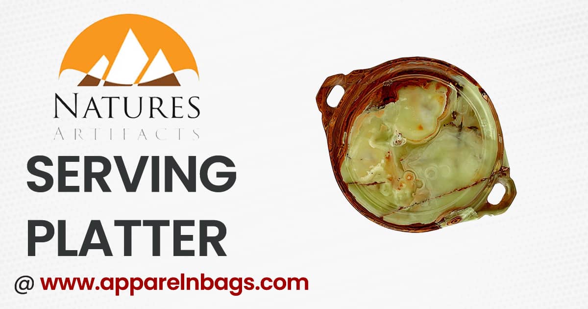 Natural Stone Serving Platters at ApparelnBags.com