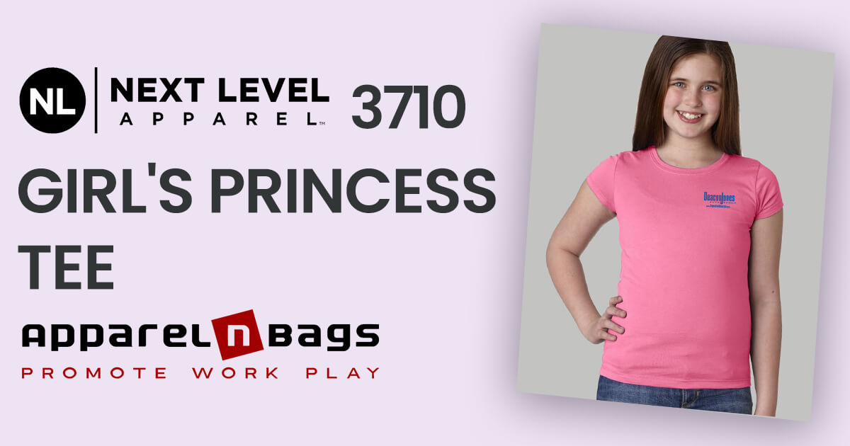 Next Level 3710 Girl's Princess Tee