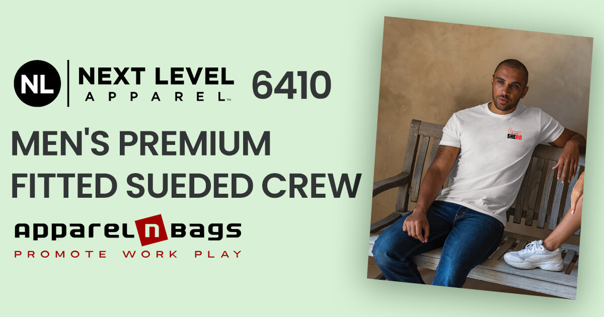 Next Level 6410 Men's Premium Fitted Sueded Crew