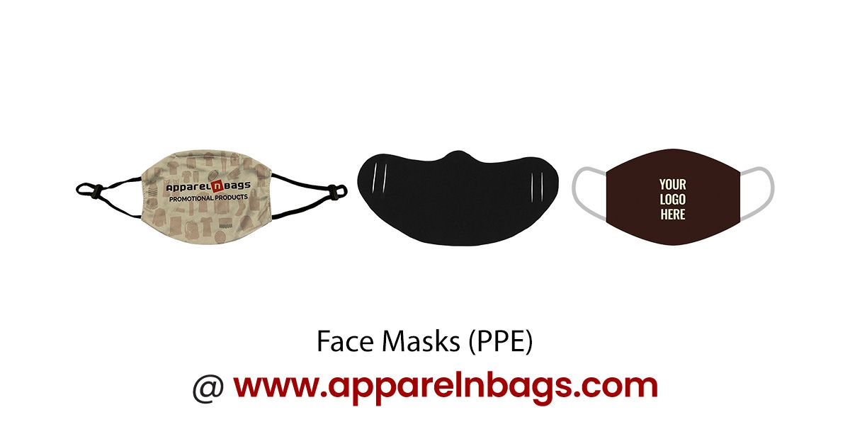 Custom Face Masks | Custom Masks | Logo Embroidered Face Masks