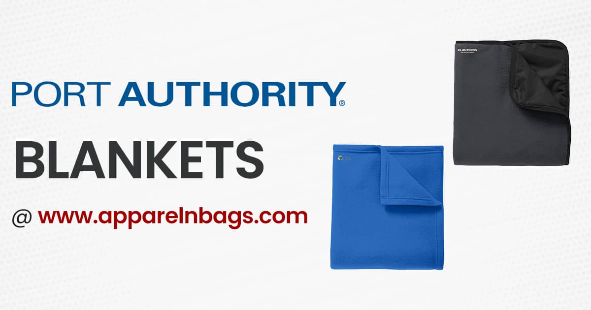 Shop Custom Port Authority Blankets at Wholesale Prices