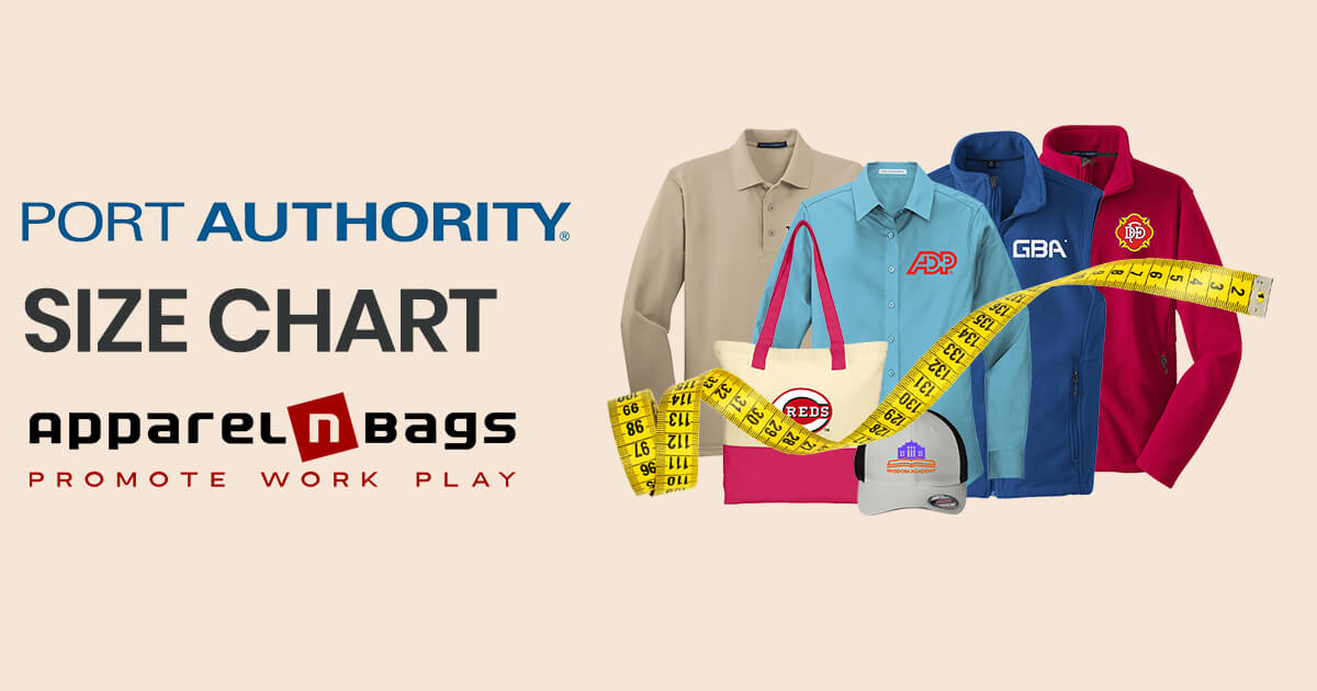 Port Authority Size Chart | Port Authority Clothing Sizes Guide