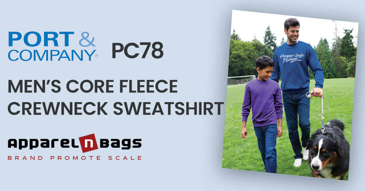 Port & Company PC78 | Port & Company PC78 Men's Crewneck Sweatshirt