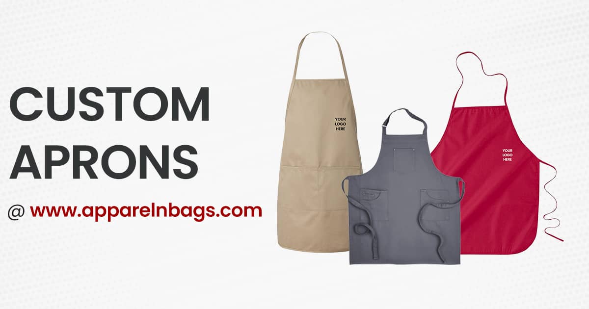 Shop Custom Aprons with Logo | Personalized Aprons in Bulk