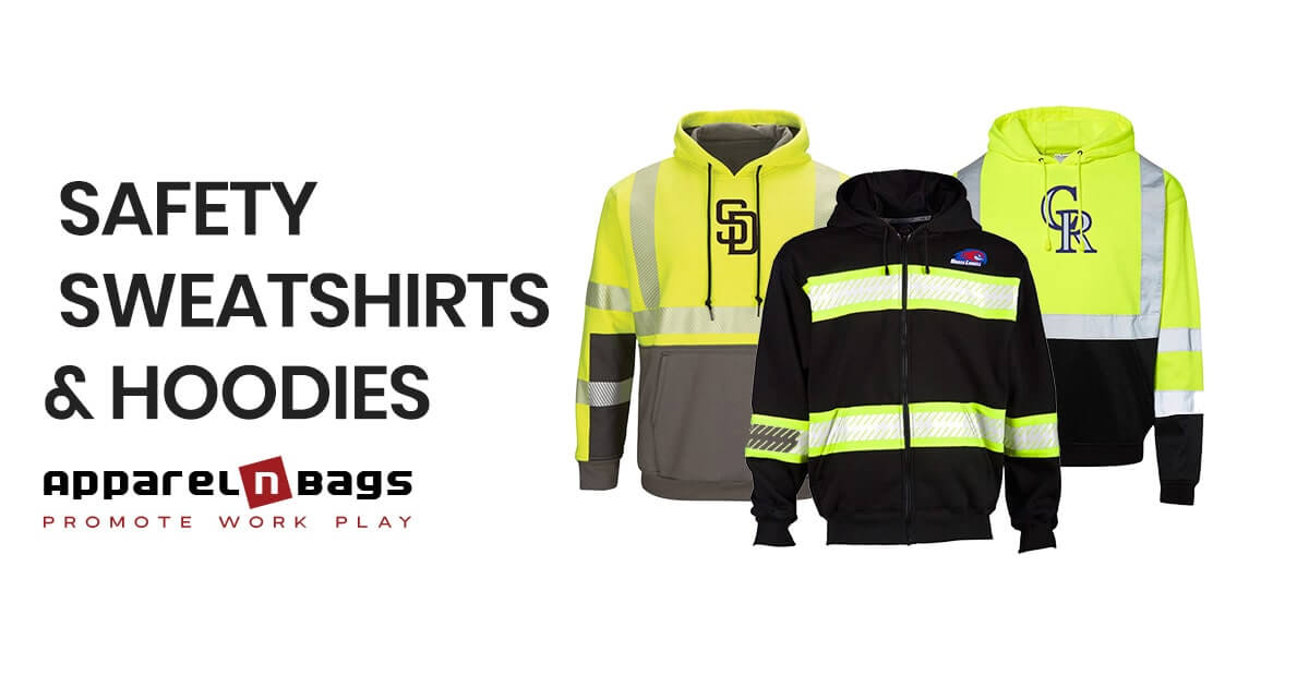 Design Hi Vis Sweatshirts | Safety Hoodies with Logo
