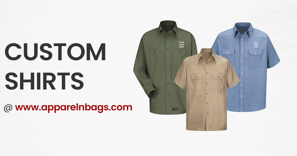 Custom Service Staff Dress Shirts - Sales Staff Dress Shirts