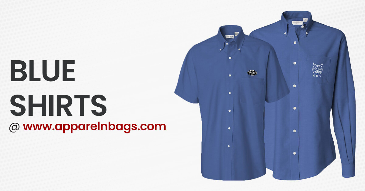 Shop Wholesale Blue Dress Shirts | Custom Men’s Blue Dress Shirts