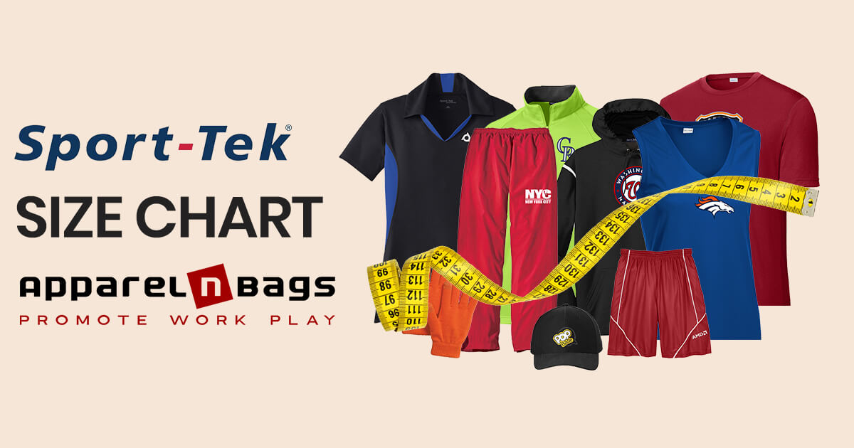 Sport Tek Size Chart - Sport Tek Youth Size Chart