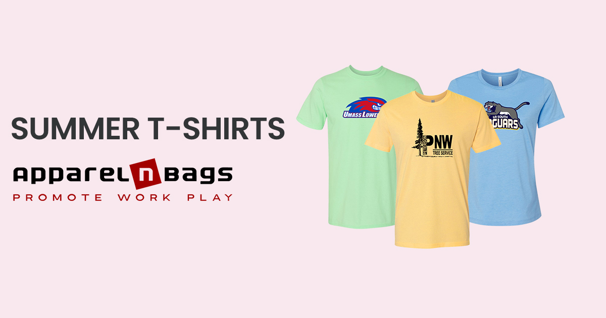 Shop Custom Summer Shirts at ApparelnBags