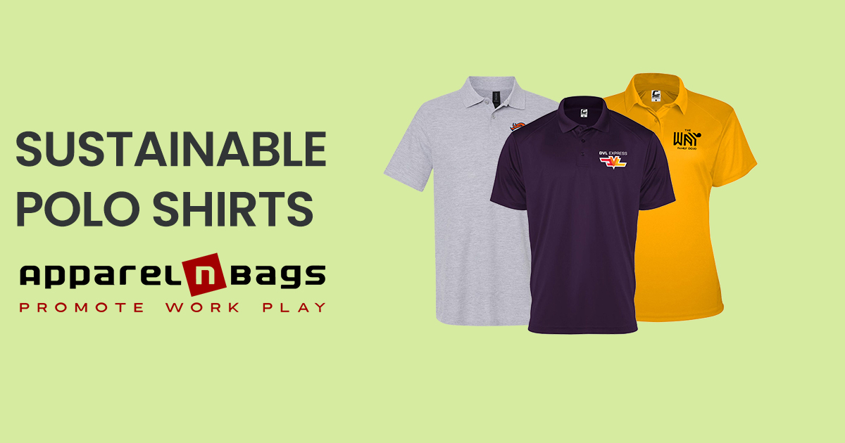 Custom Sustainable Polo Shirts | Eco Friendly Polo Shirts