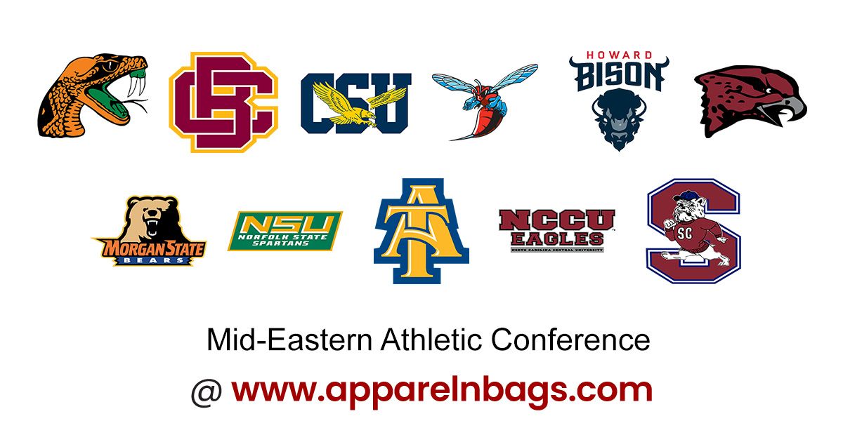 Mid-Eastern Athletic Conference Color Codes - Color in Hex, Rgb, Cmyk ...