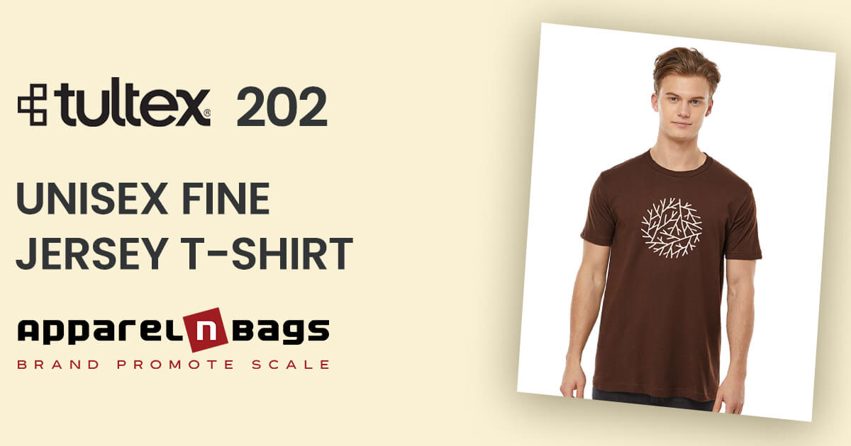 Tultex 202 Unisex Fine Jersey T-Shirt
